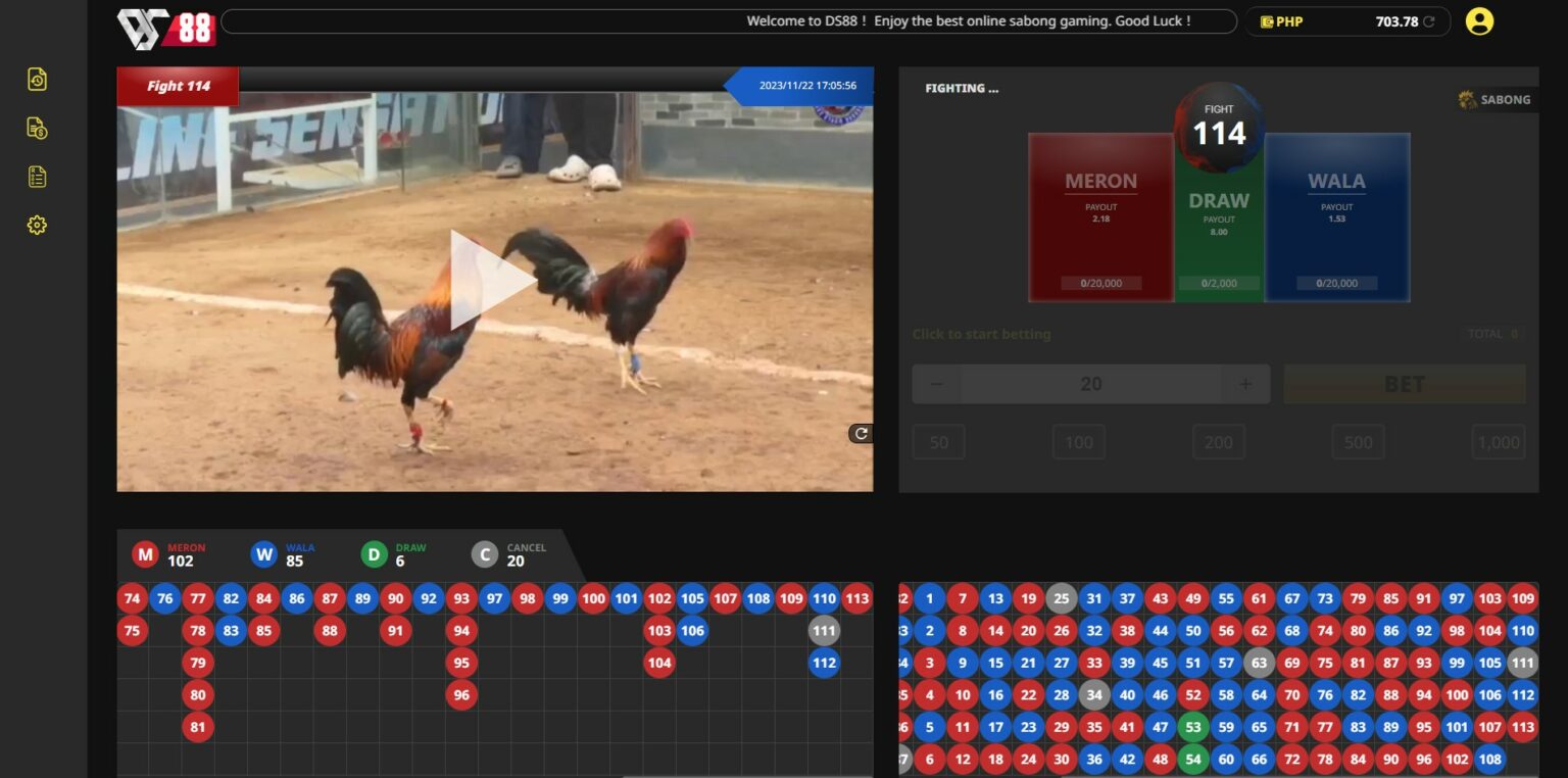 Online Sabong Live: Where To Play In Philippines? |Meron O Wala-DS88 Sabong