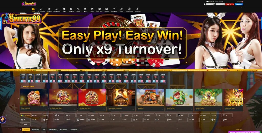 Swerte99 Casino: Be A Member & Get 99 BONUS Right Away!