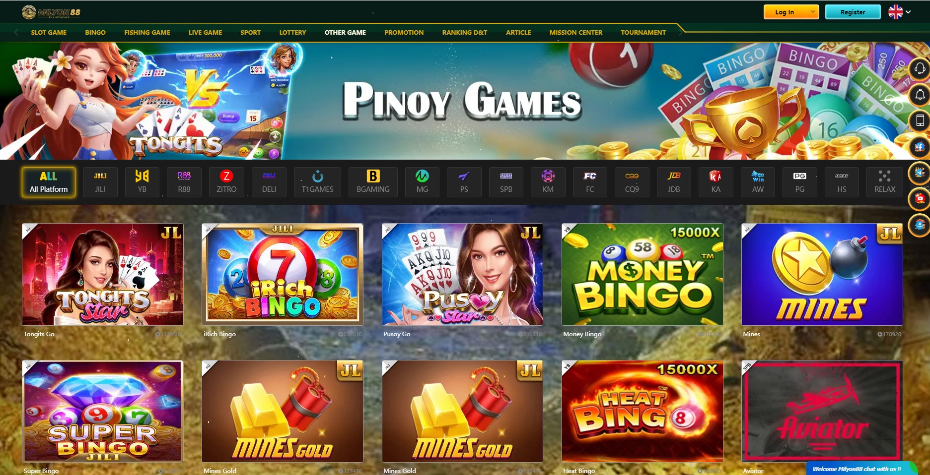 Milyon88 – Free 100 No Deposit Bonus & Daily Milyon88 Gems Voucher Codes